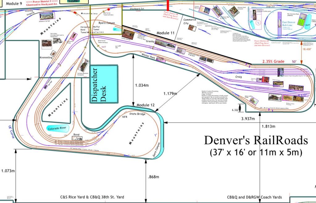 Updated Denver’s RailRoads Track Plan – Denver's Railroads